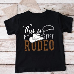Rodeo Shirt for Kids, Rodeo Baby T-shirt, Kids Cowboy Shirt, This is My ...