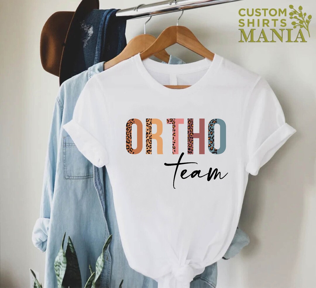 Ortho Team Nurse T-shirt, Ortho Squad Shirt, Gift for Ortho Nurse ...