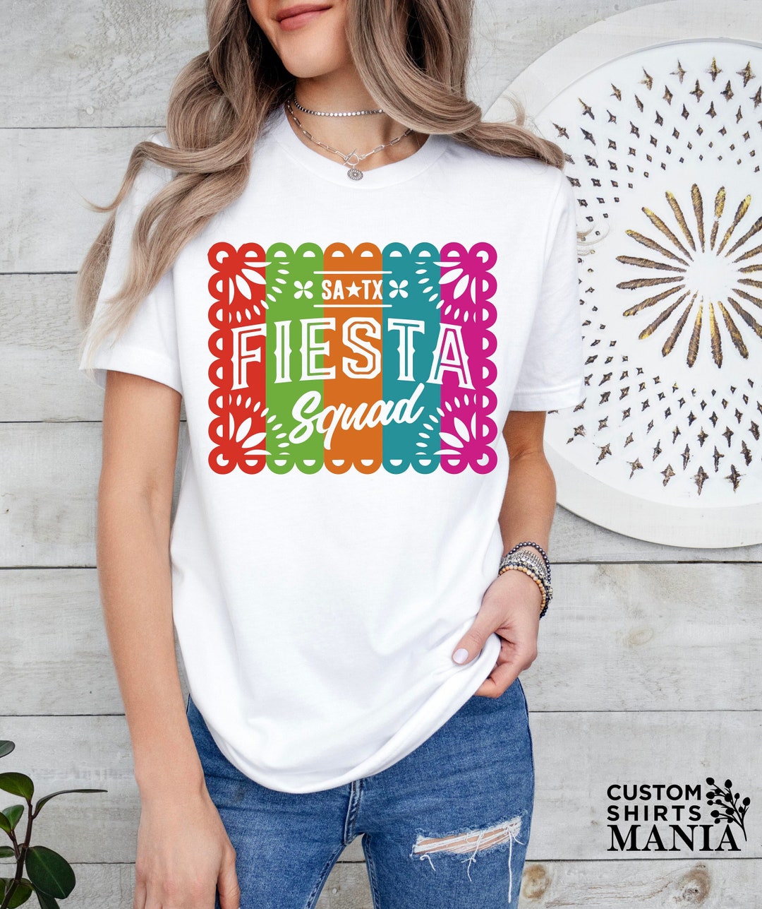 Fiesta Squad Shirt, Fiesta Banner Shirt,fiesta San Antonio Texas Shirt ...