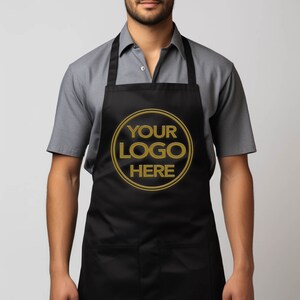 Logo Apron, Custom Logo Apron, Custom Apron, Custom Apron With Logo ...