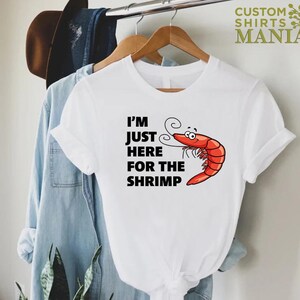 Shrimp T-shirt, Shrimp Lover Gift, Shrimp Boil Tee, Sea Animal Shirt ...