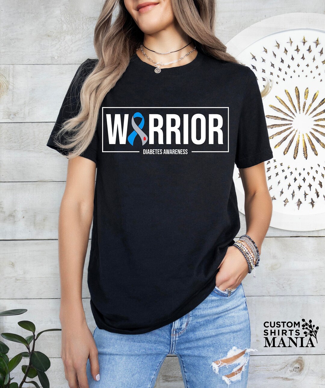 Diabetes Awareness Shirt,diabetes Warrior Shirt,gift for Diabetic ...