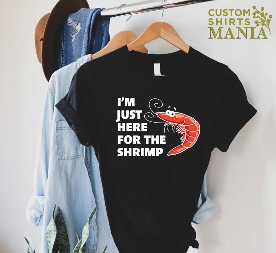 Shrimp T-shirt, Shrimp Lover Gift, Shrimp Boil Tee, Sea Animal Shirt ...