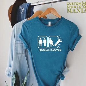 Problem Solved Shirt, Newly Divorced Shirt, Funny Divorce Shirt ...