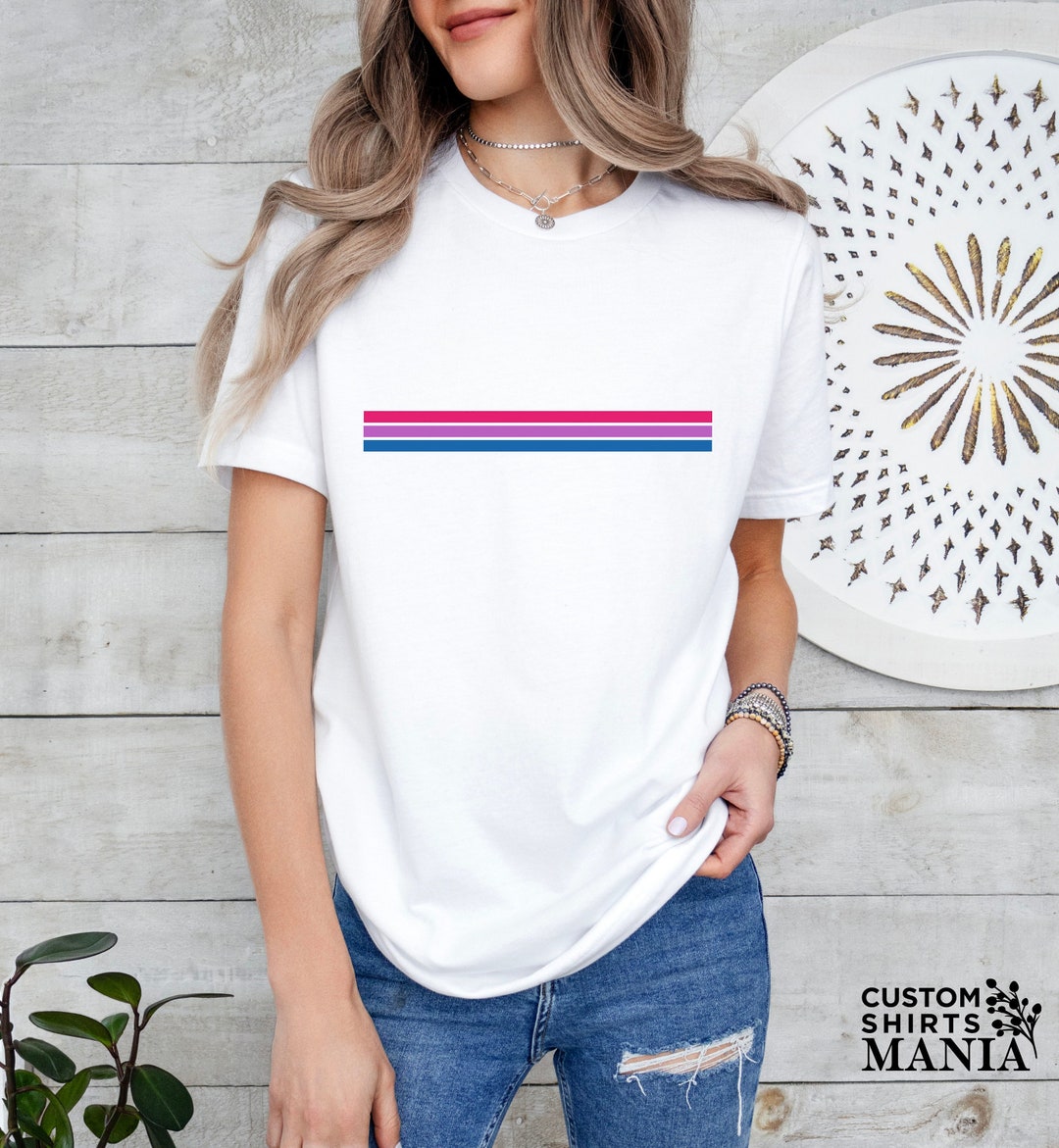 Subtle Bi Pride Shirt, Bi Flag Shirt, Bi Pride Shirt,bi Pride T Shirt ...
