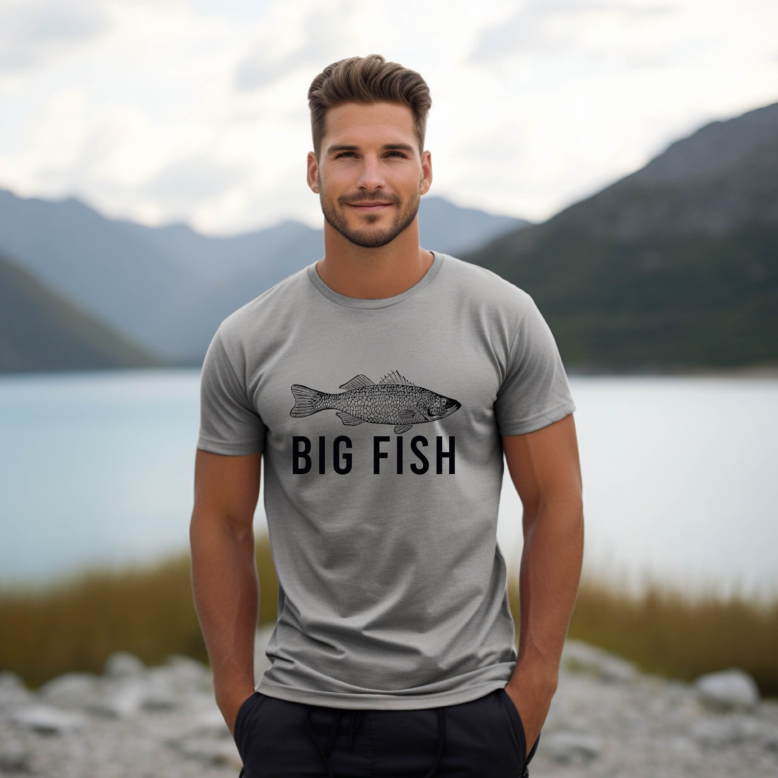 Big Fish Little Fish Matching Shirt,fishing Buddies Matching Shirt,dad ...