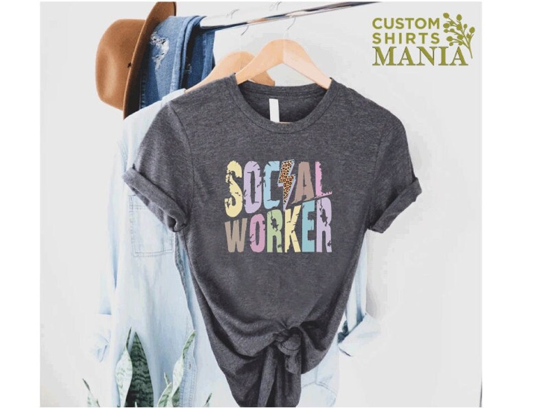 Social Worker T-shirt for Women,retro Social Worker Shirt,gift for ...