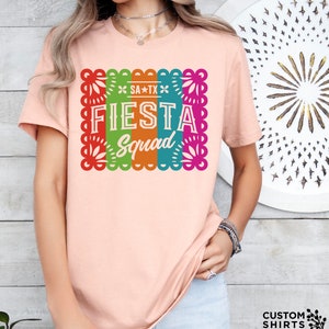 Fiesta Squad Shirt, Fiesta Banner Shirt,fiesta San Antonio Texas Shirt ...