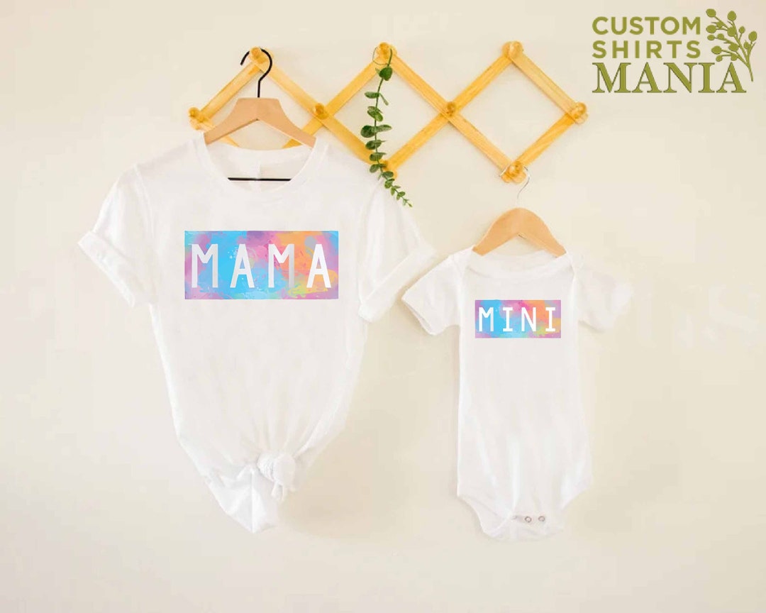 Mama and Mini Shirts, Mom and Daughter Shirt, Mommy and Me Outfits ...