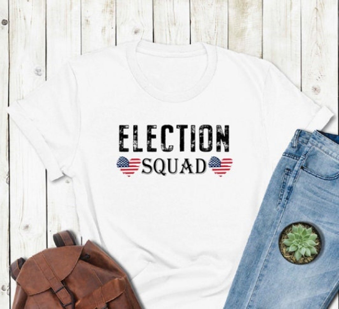 Election Squad Shirt, Election 2024 Shirt, 2024 Election Squad Crewneck ...