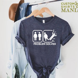 Problem Solved Shirt, Newly Divorced Shirt, Funny Divorce Shirt ...