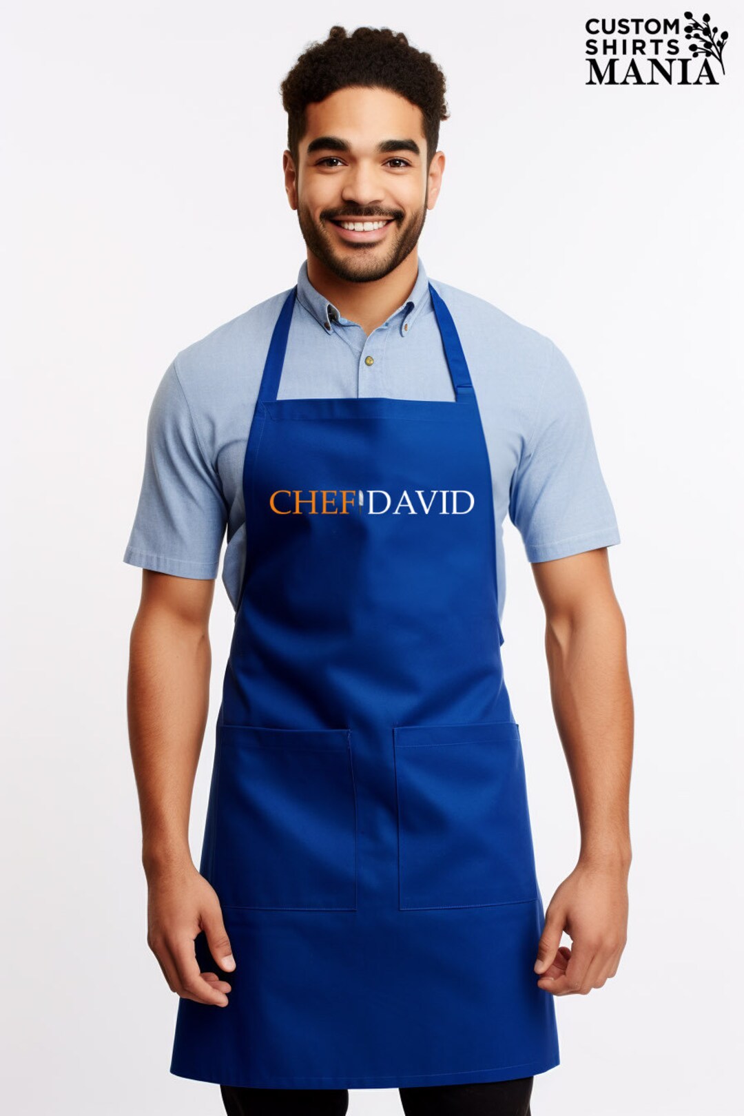 Personalized Apron,chef Custom Apron,custom Name Apron,chef Cooking ...