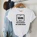 UM the Element of Confusion T-shirt, Funny Periodic Table Tee, Gift for ...