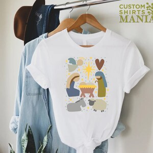 Christmas Nativity Scene Shirt,true Story Nativity Shirt,christian ...