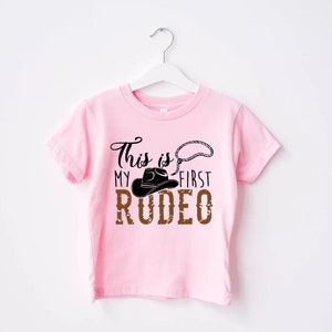 Rodeo Shirt for Kids, Rodeo Baby T-shirt, Kids Cowboy Shirt, This is My ...