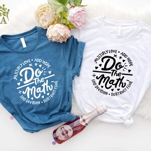 Funny Math Shirt, Math Teacher Gift, Math Teacher Shirt, Multiply Love ...