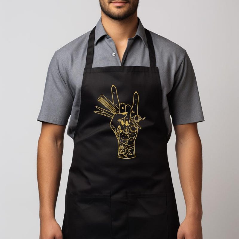 Custom Logo Apron - Etsy
