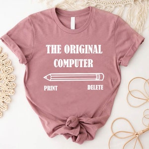 Computer Teacher T-shirt, Technology Teacher Shirt, Computer Engineer ...