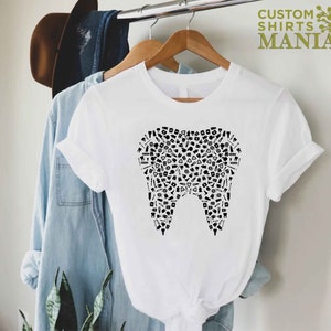 Dental Tooth Shirt, Dentist Gift, Dentist Shirt, Dental Hygienist Shirt ...