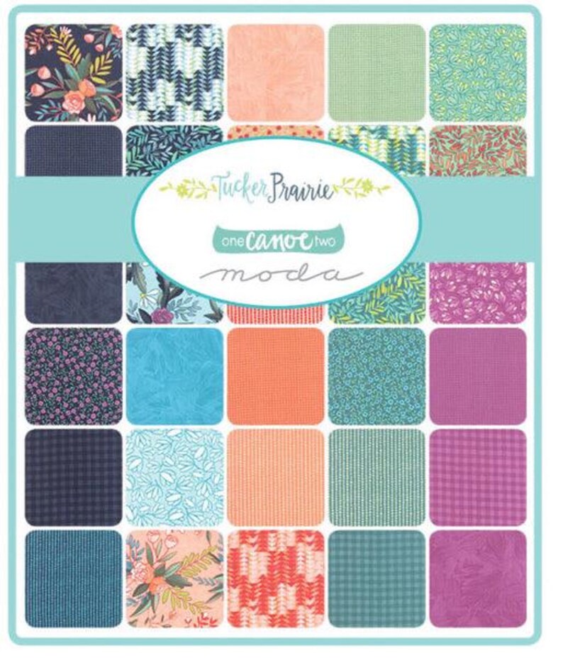 Tucker Prairie by One Canoe Two for Moda - Etsy
