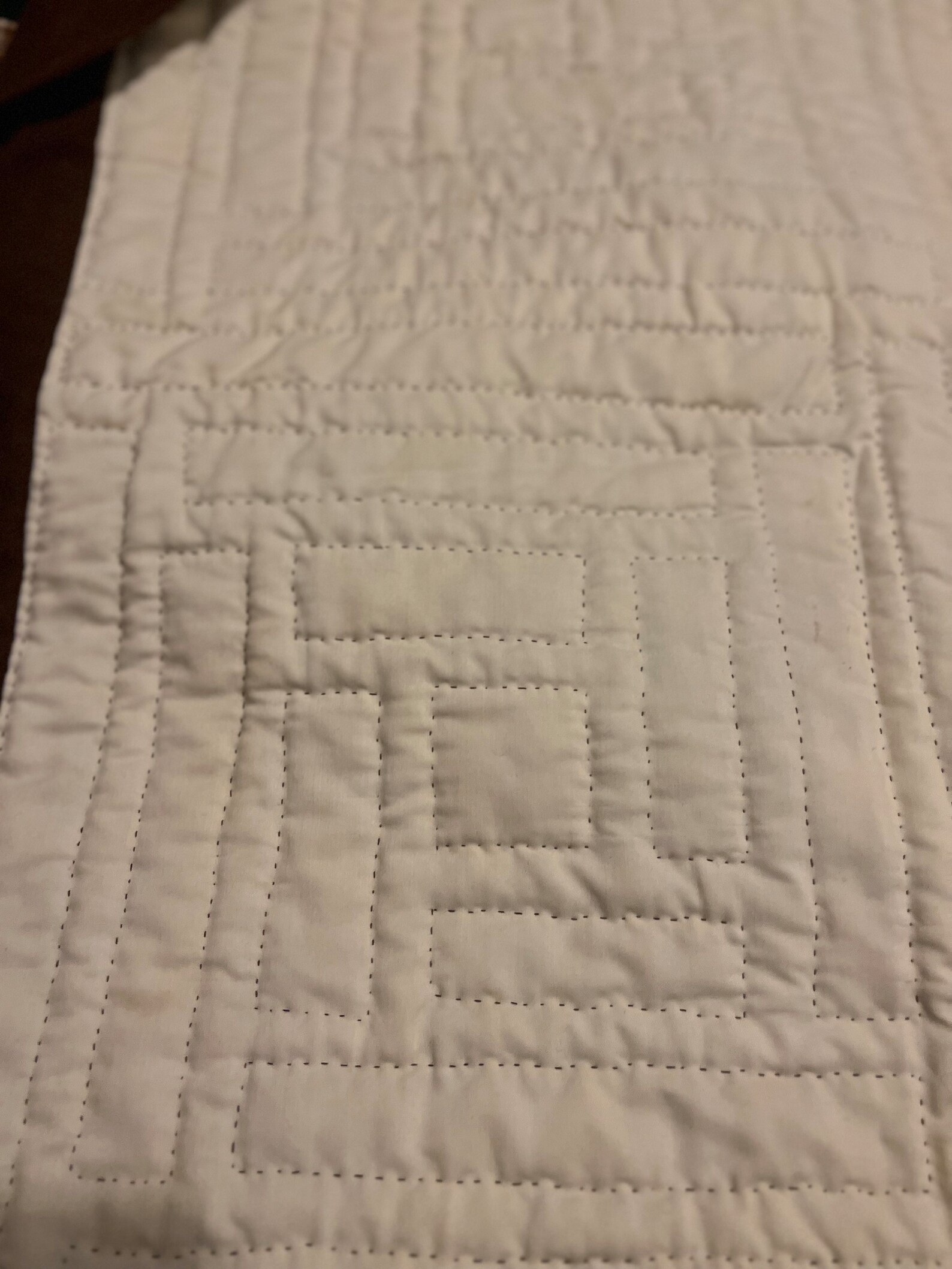 Wool Log Cabin Cutter Quilt Block - Etsy