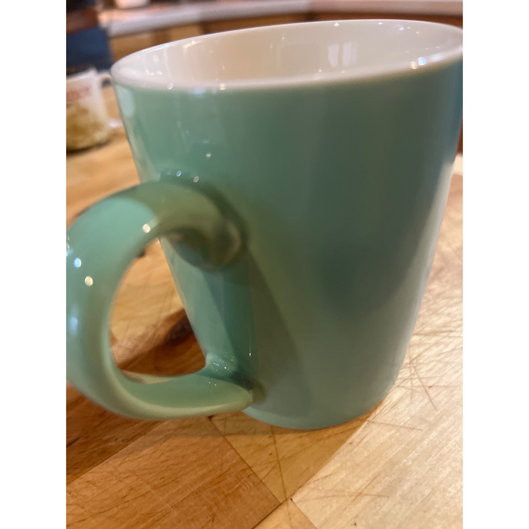 2021 Starbucks 2021 2-tone Green & Blue Coffee, Tea Mug 10 Ounce - Etsy