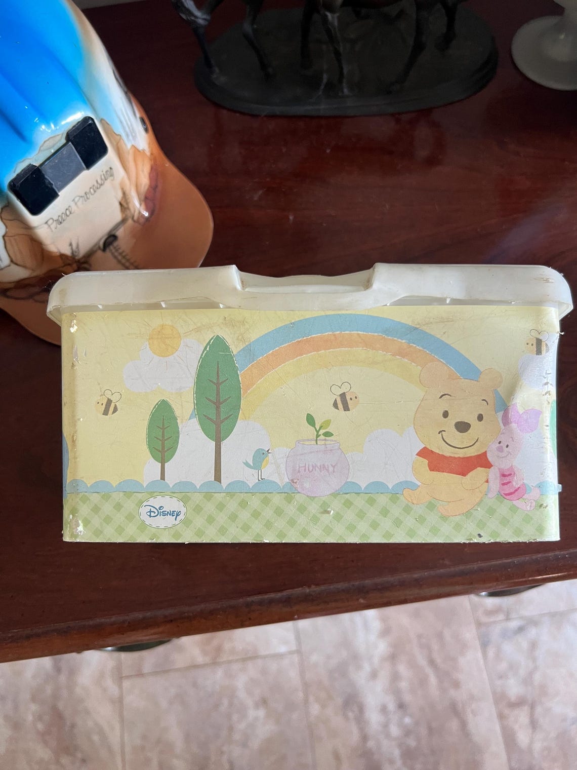 Huggies Baby Wipes EMPTY Pop up Container Tub Winnie Pooh Piglet ...
