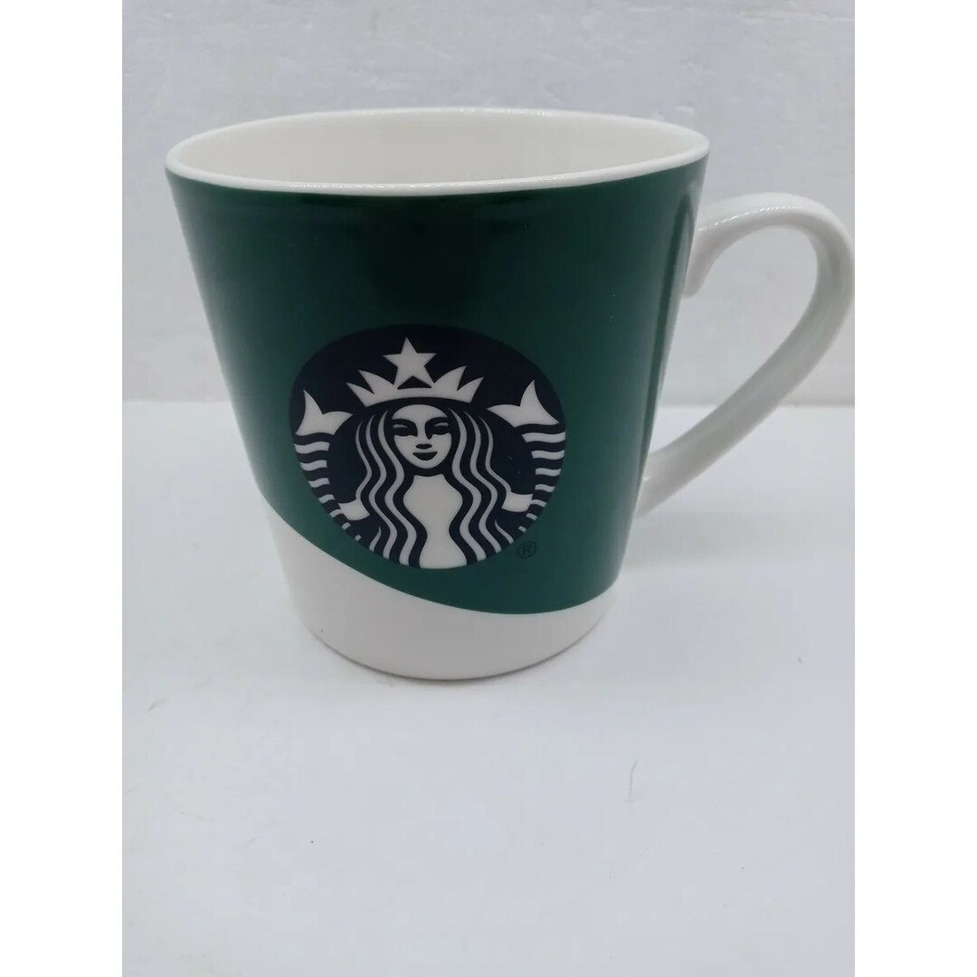 Starbucks Large Coffee Mug 18 Fl Oz. Green and White. Coffee, Mugs ...