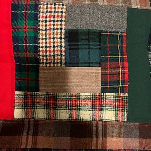 Wool Log Cabin Cutter Quilt Block - Etsy