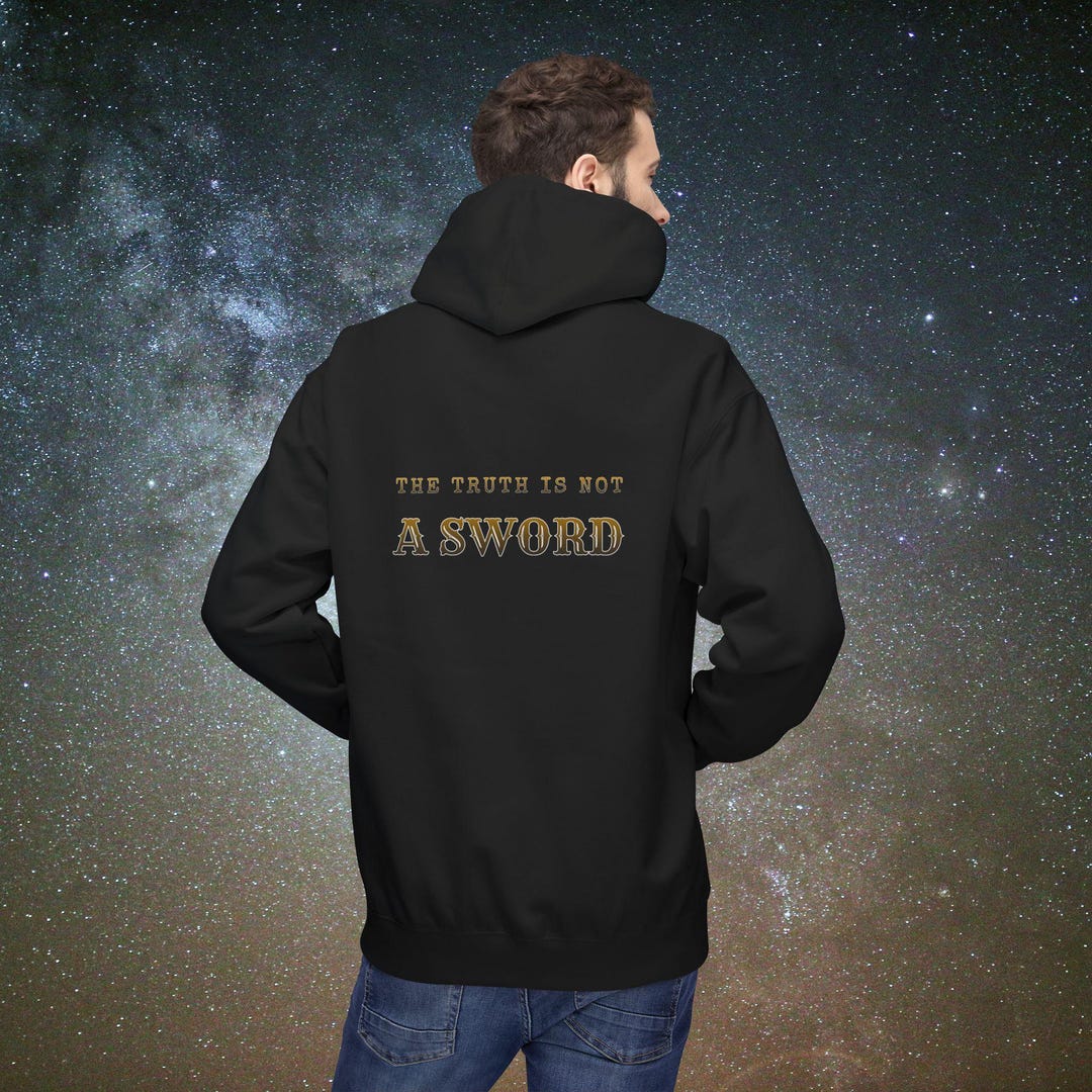 Beneath Her Moonlight™ - "the Truth is Not a Sword" Hoodie - Etsy
