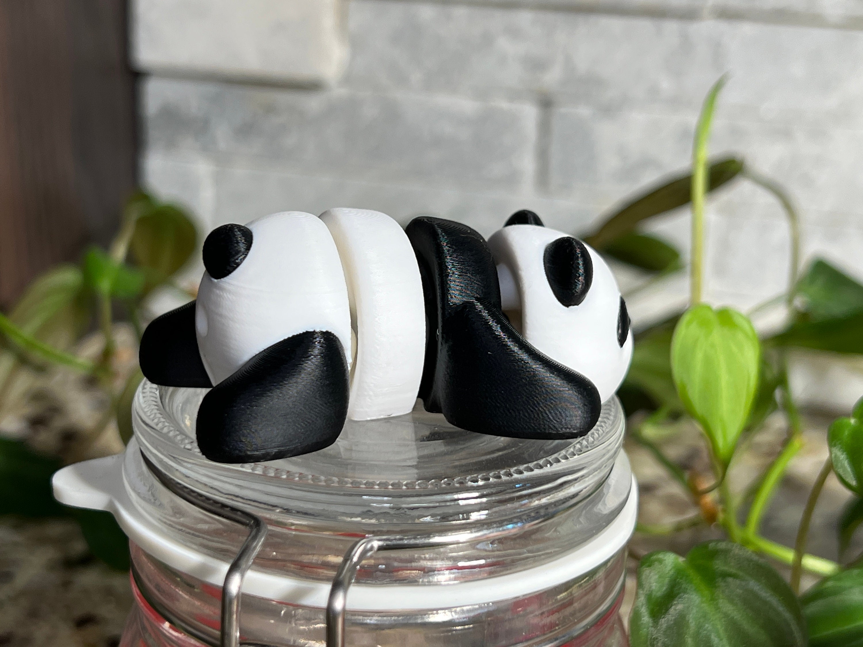 Tiny Baby Panda: Whimsical 3D Printed Animal Keychain - Etsy