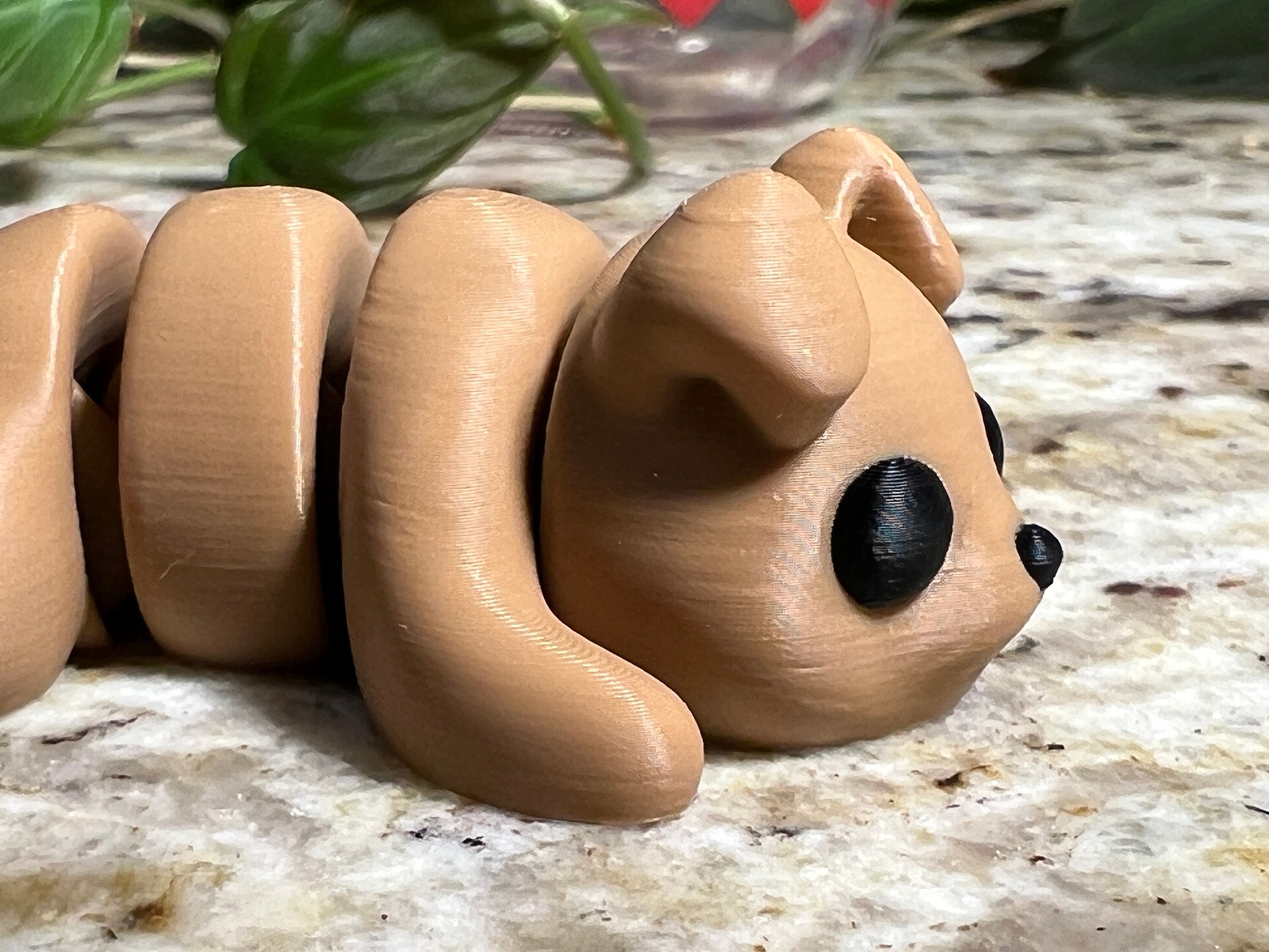 Tiny Baby Puppy Dog: Whimsical 3D Printed Animal Keychain - Etsy