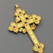 18th Century Georgian Solid Gold With Rubies and Pearls Pastoral Cross ...