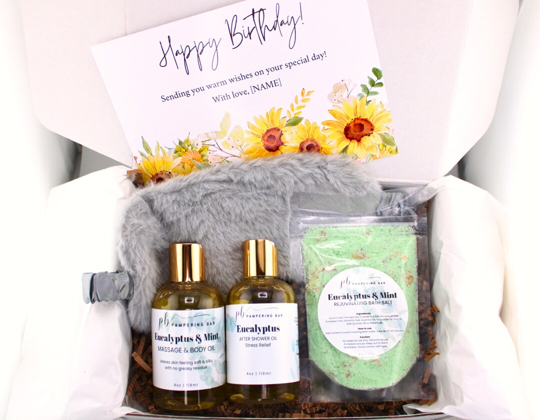 Nourish & Shine Pampering Gift Box, All Occasion Gift Box, Birthday ...