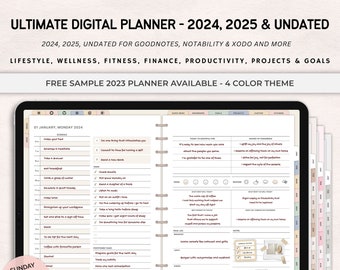 Digital Planner iPad Planner Goodnotes Planner 2024 2025 Planner ...