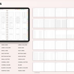 Digital Planner | Goodnotes, Ipad, Notability | Daily, Weekly, Monthly ...