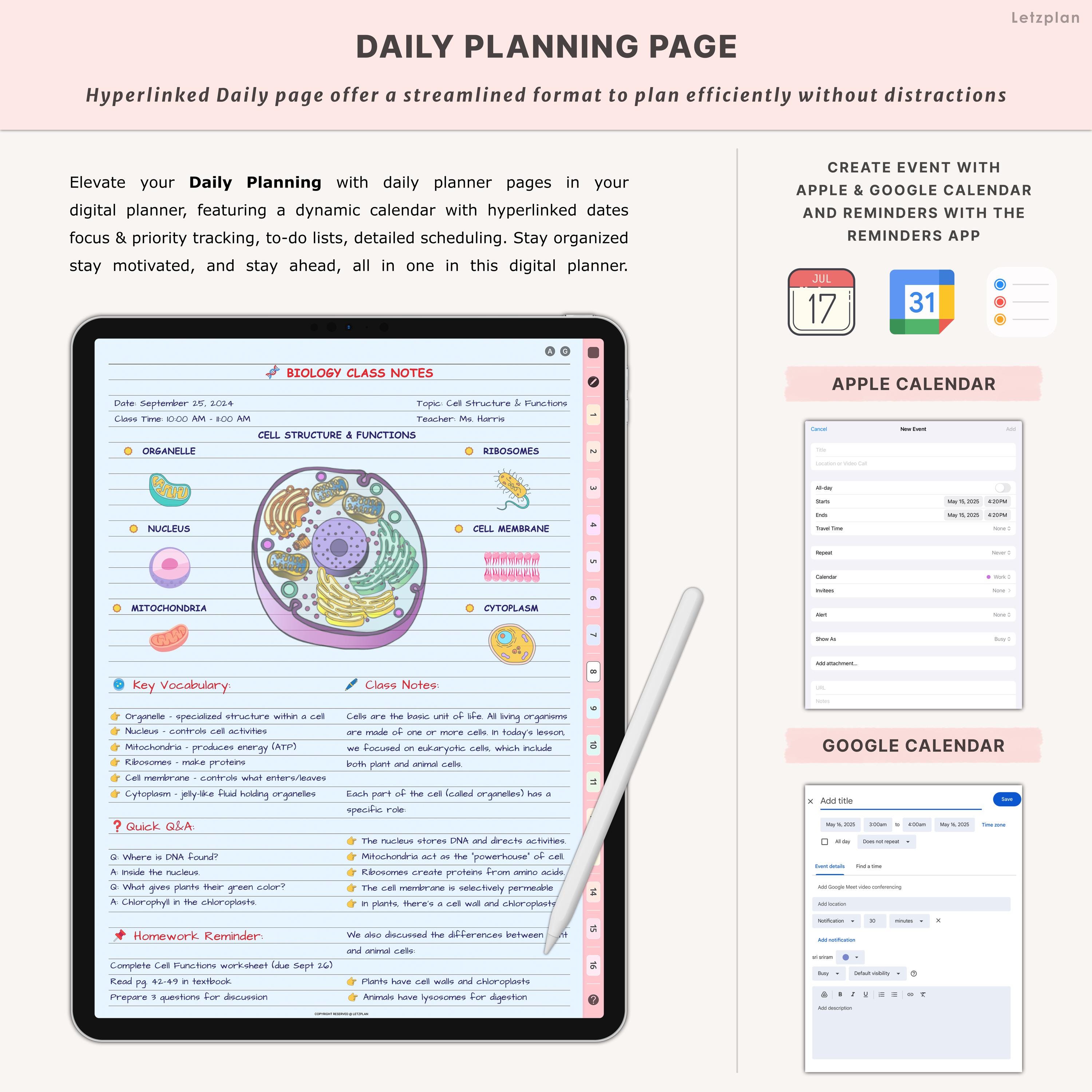 Minimalist Digital Notebook for iPad | Goodnotes, Notability, Student ...