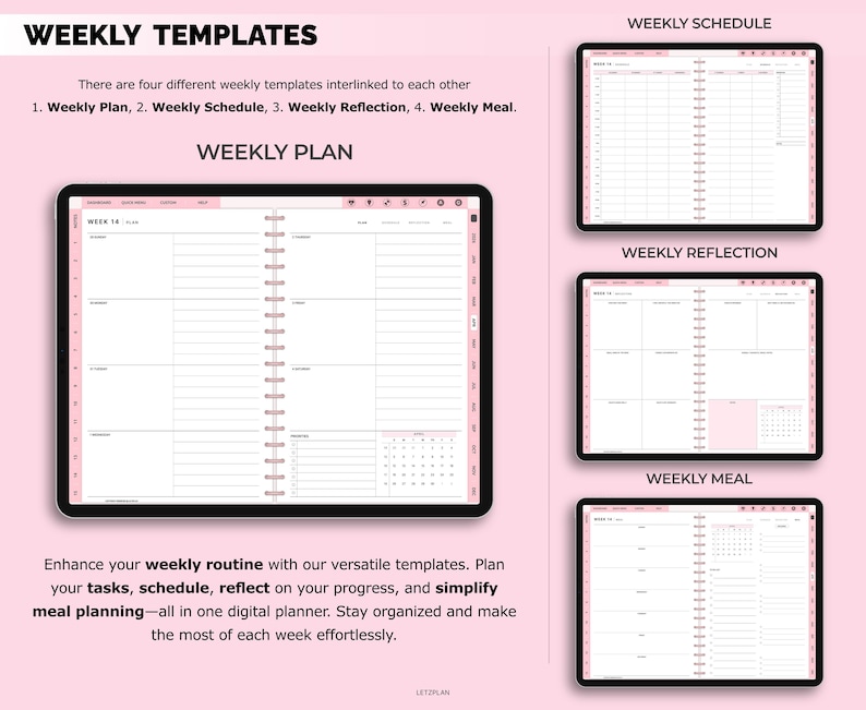 All-in-one Digital Planner 2026, Hyperlinked Goodnotes Planner, Daily ...