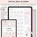 Digital Meal Planner iPad Goodnotes Template | Weekly Meal Plan Grocery ...