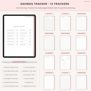 Digital Budget Planner for Goodnotes, Paycheck & Monthly Budget ...