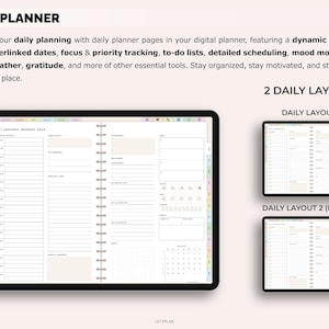 Digital Planner | Goodnotes, Ipad, Notability | Daily, Weekly, Monthly ...