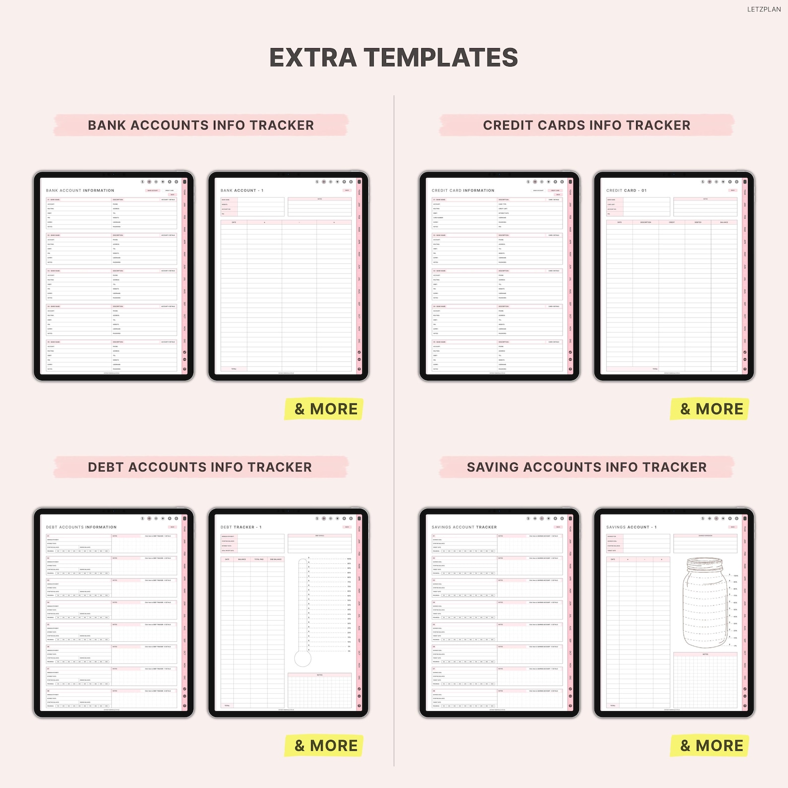 Digital Budget Planner for Goodnotes, Paycheck & Monthly Budget ...