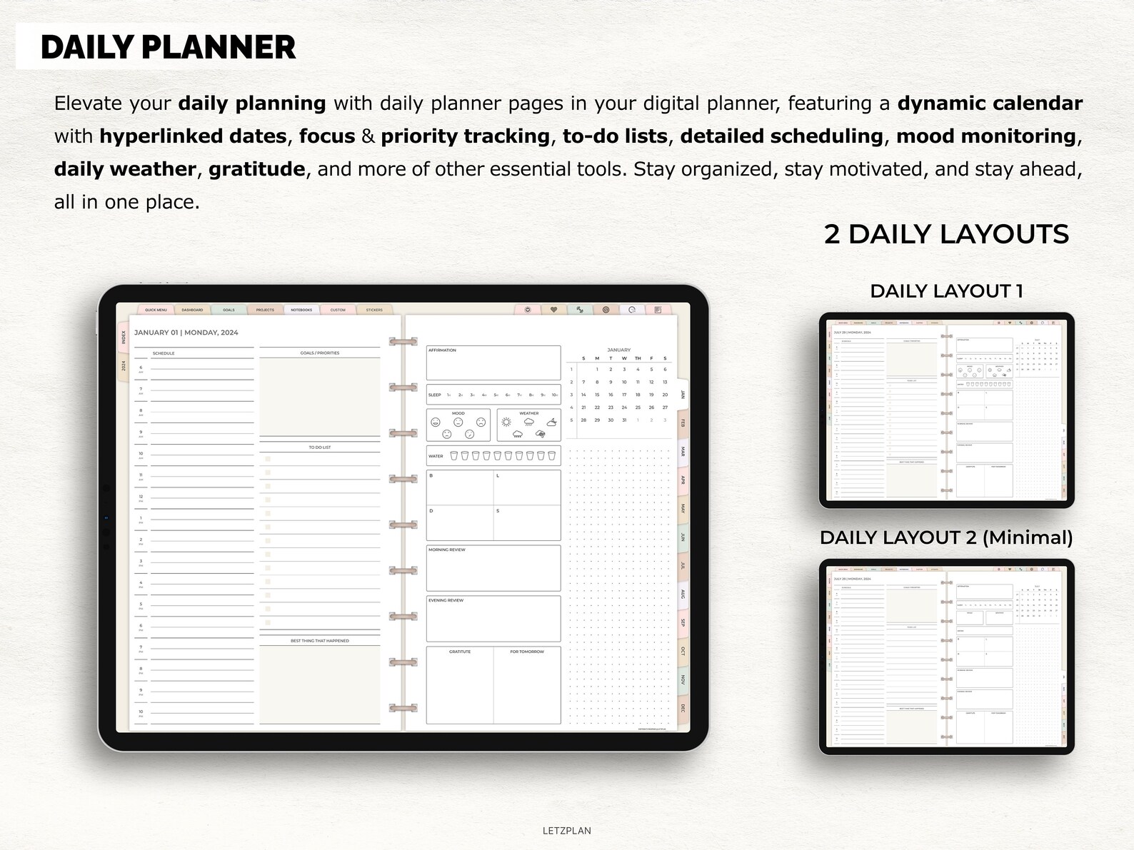 Digital Planner | iPad Planner | Goodnotes Planner | 2025 Planner ...