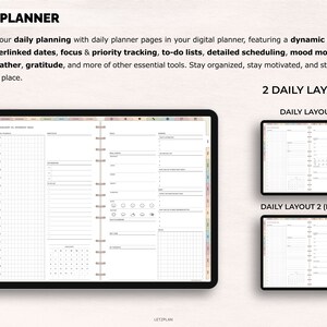 Digital Planner, 2025 Undated Digital Planner, Goodnotes Planner, iPad ...