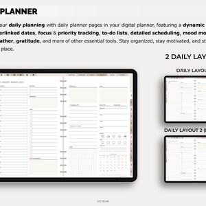 Digital Planner, Goodnotes Planner, Daily Planner, Weekly Planner, iPad ...