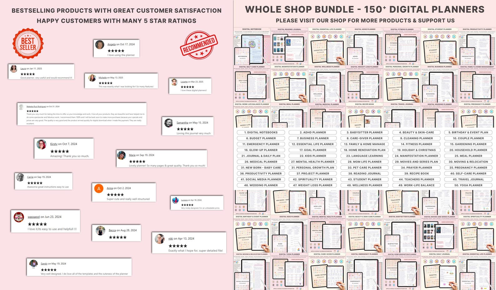 Undated Digital Teacher Planner With Lesson Templates for Goodnotes ...