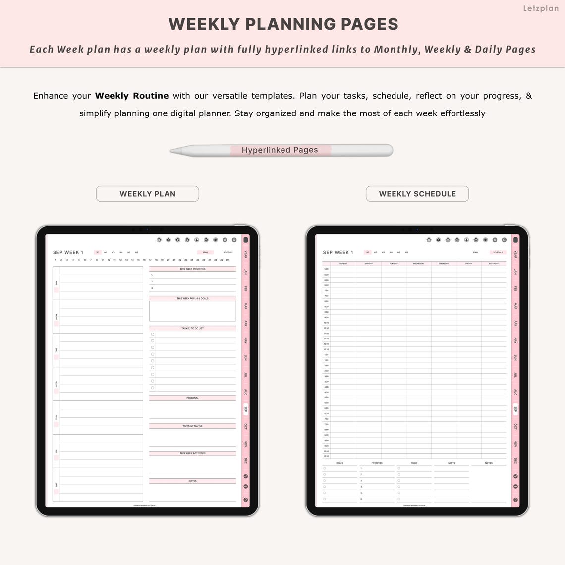 Digital Business Planner for Small Business | Goodnotes iPad Organizer ...