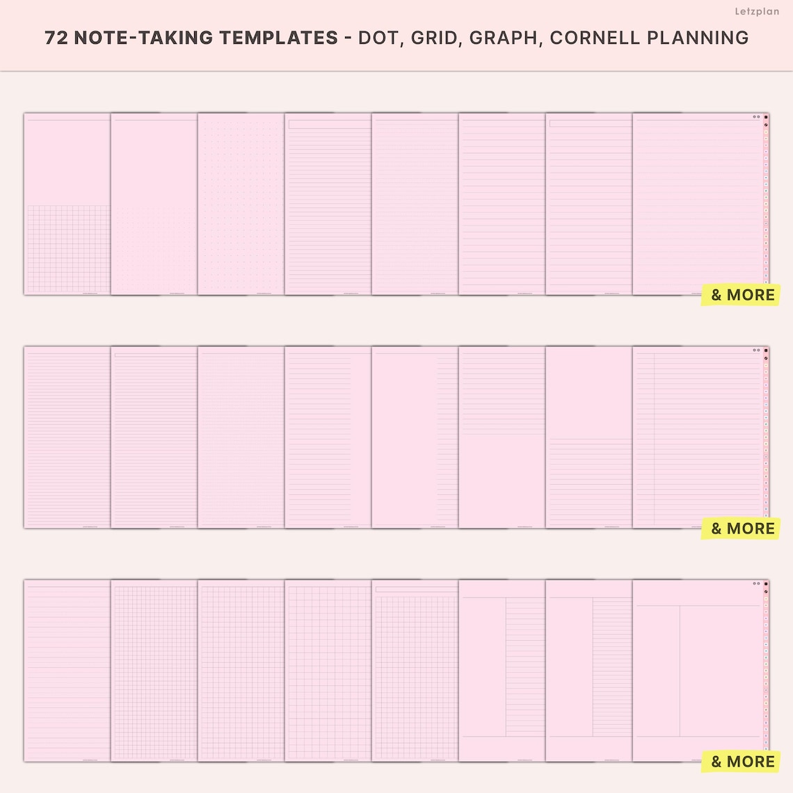 Minimalist Digital Notebook for iPad | Goodnotes, Notability, Student ...