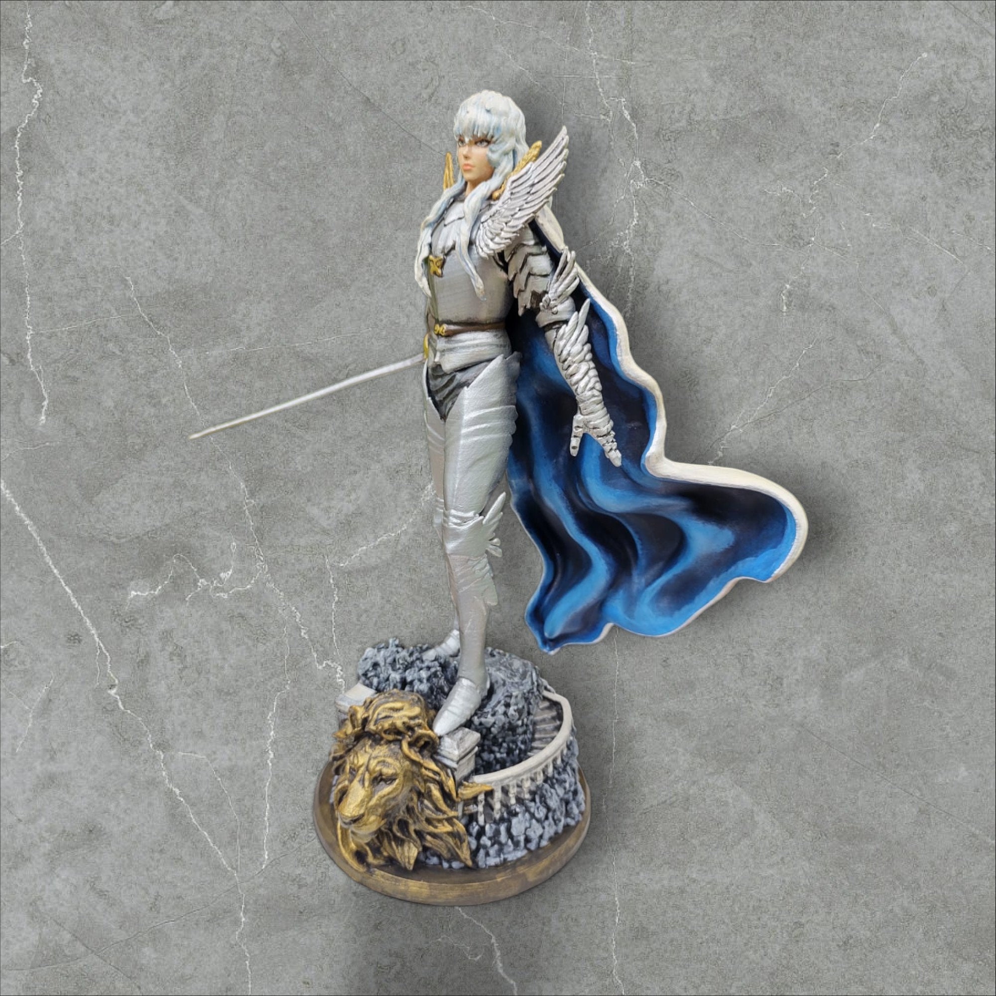 Griffith Berserk Figure, Griffith Figure, Griffith Statue, Anime ...