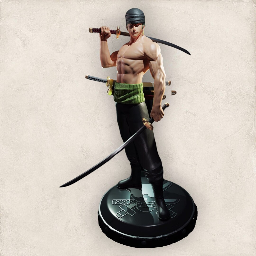 Figure Roronoa Zoro One Piece, Zoro Statue, Zoro Figurine, Otaku Gift ...